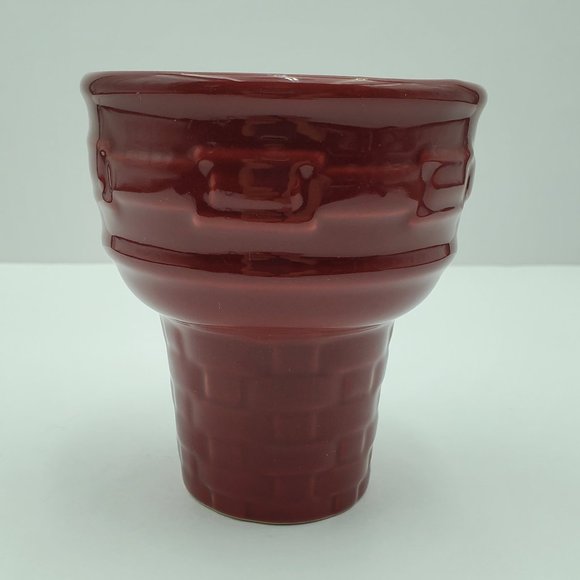 Longaberger | Dining | Longaberger Pottery Woven Traditions Paprika Ice ...